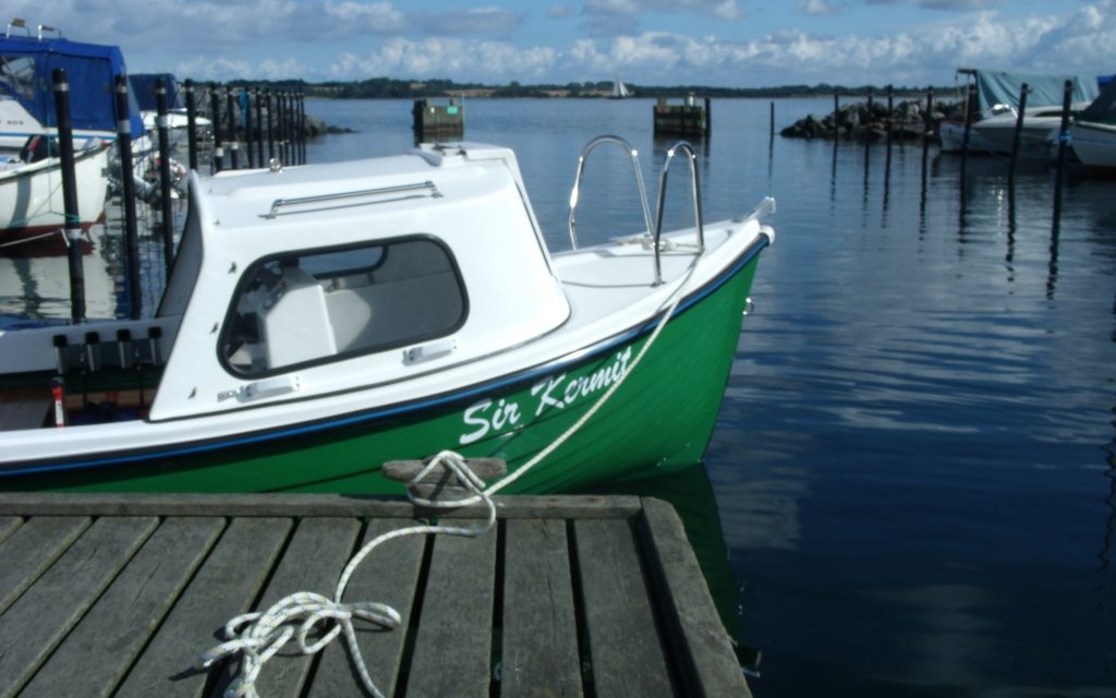 "Sir Kermit" the only original green Arran 16 - Arran Boats