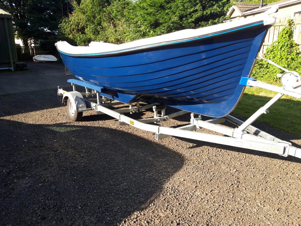 Blue Hulled Arran 16 Build. - Arran Boats