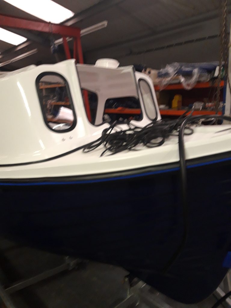 Blue Hulled Arran 16 Build. - Arran Boats