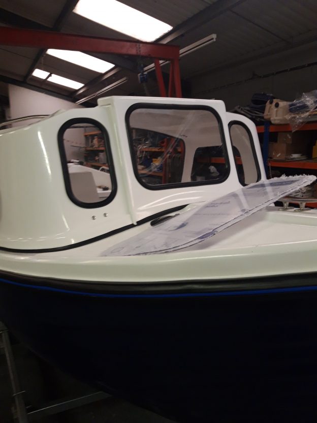 Blue Hulled Arran 16 Build. - Arran Boats