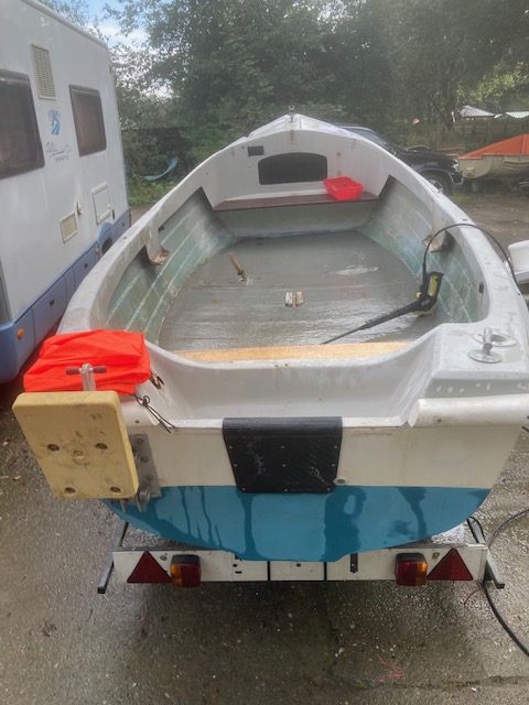 The refit of Isabelle an early Arran 16 - Arran Boats