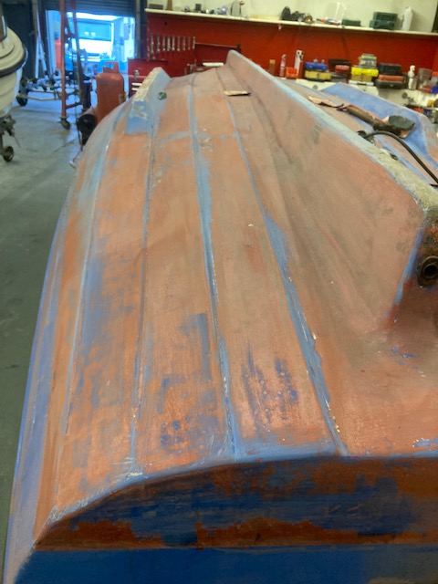 Orkney Fastliner 16 Keel Repair - Arran Boats