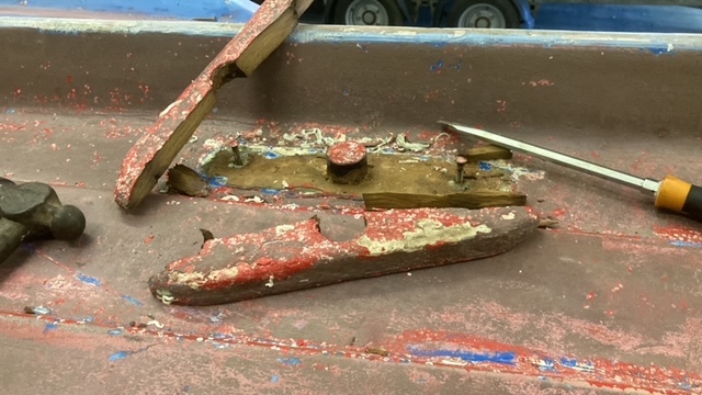 Orkney Fastliner 16 Keel Repair - Arran Boats