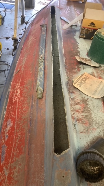 Orkney Fastliner 16 Keel Repair - Arran Boats