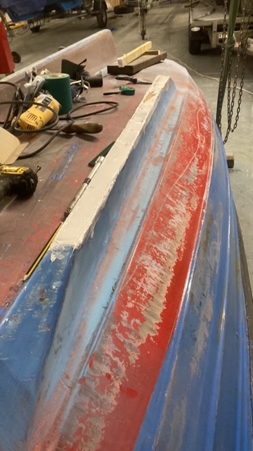 Orkney Fastliner 16 Keel Repair - Arran Boats