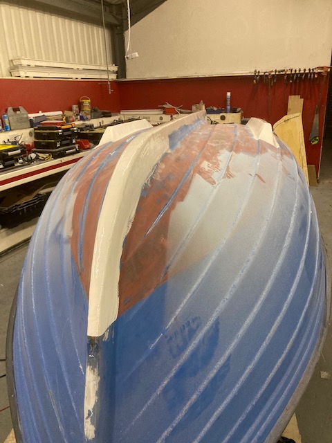 Orkney Fastliner 16 Keel Repair - Arran Boats