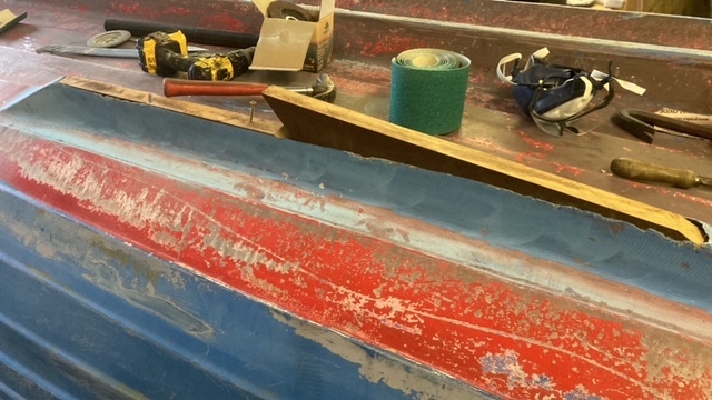 Orkney Fastliner 16 Keel Repair - Arran Boats