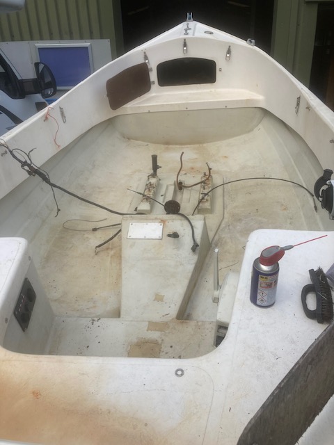 Original Arran 16 Diesel rebuild Yanmar 1GM10 - Arran Boats