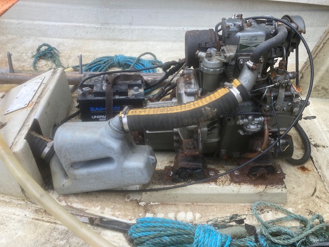 Original Arran 16 Diesel rebuild Yanmar 1GM10 - Arran Boats