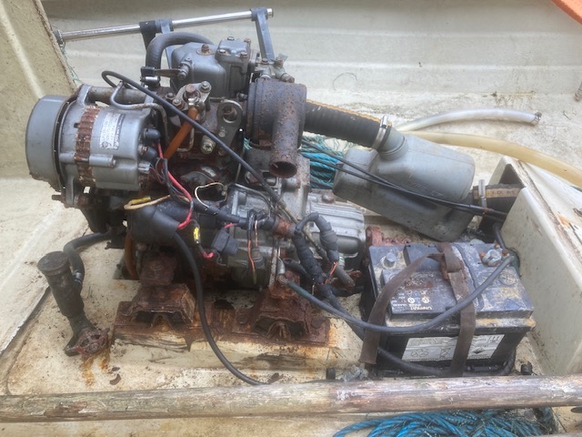 Original Arran 16 Diesel rebuild Yanmar 1GM10 - Arran Boats